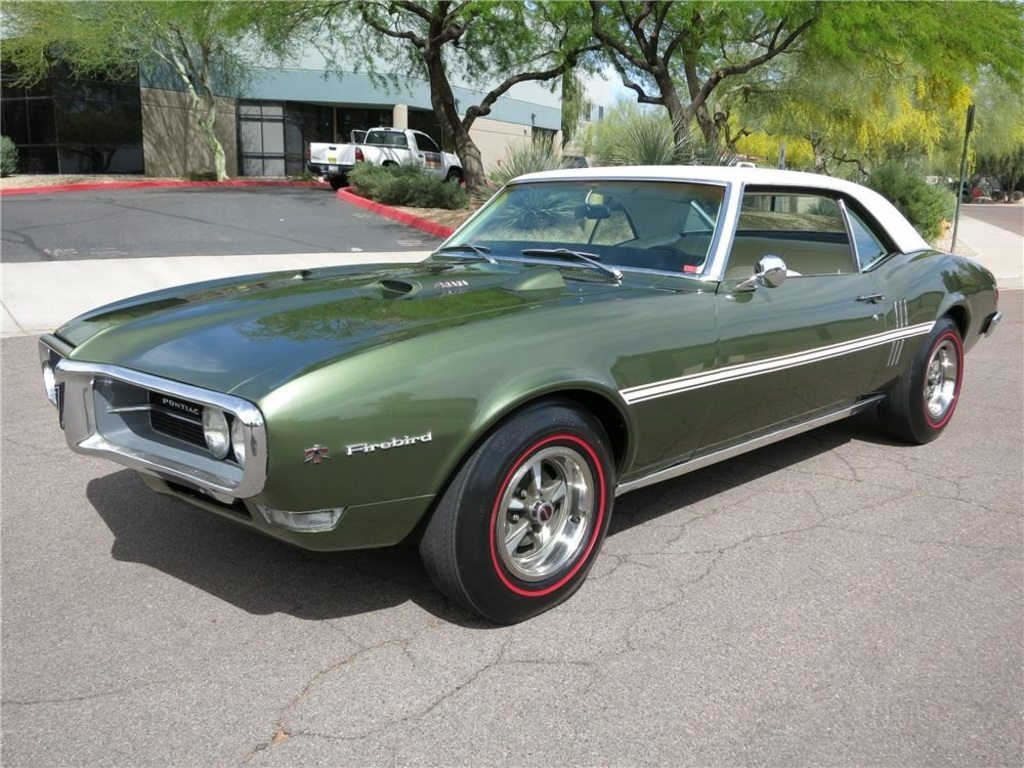 Classic Car Body 1968 Pontiac Firebird Coupe