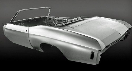 Classic Car Body 1970 Chevrolet Chevelle Convertible