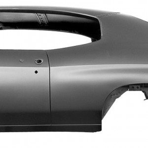 Classic Car Body 1970 Chevrolet Chevelle Coupe