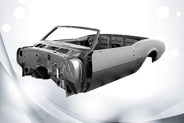 Classic Car Restoration Body 1969 Pontiac Firebird Convertible